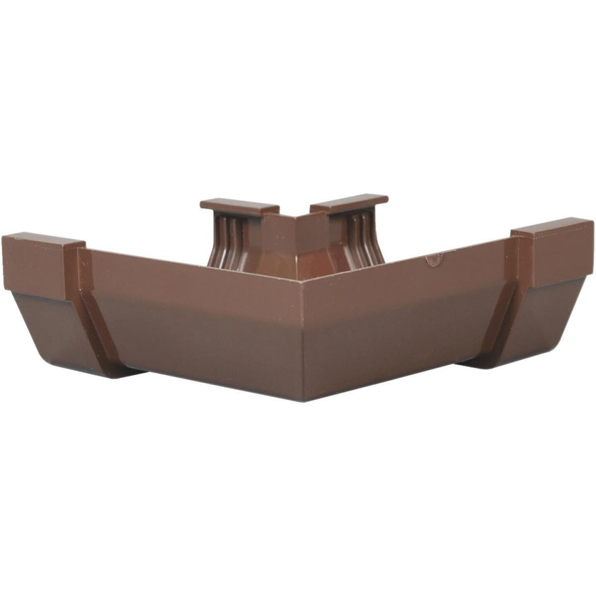 Amerimax 5 In. Contemporary Brown Vinyl Gutter Miter - Oneonta, NY ...